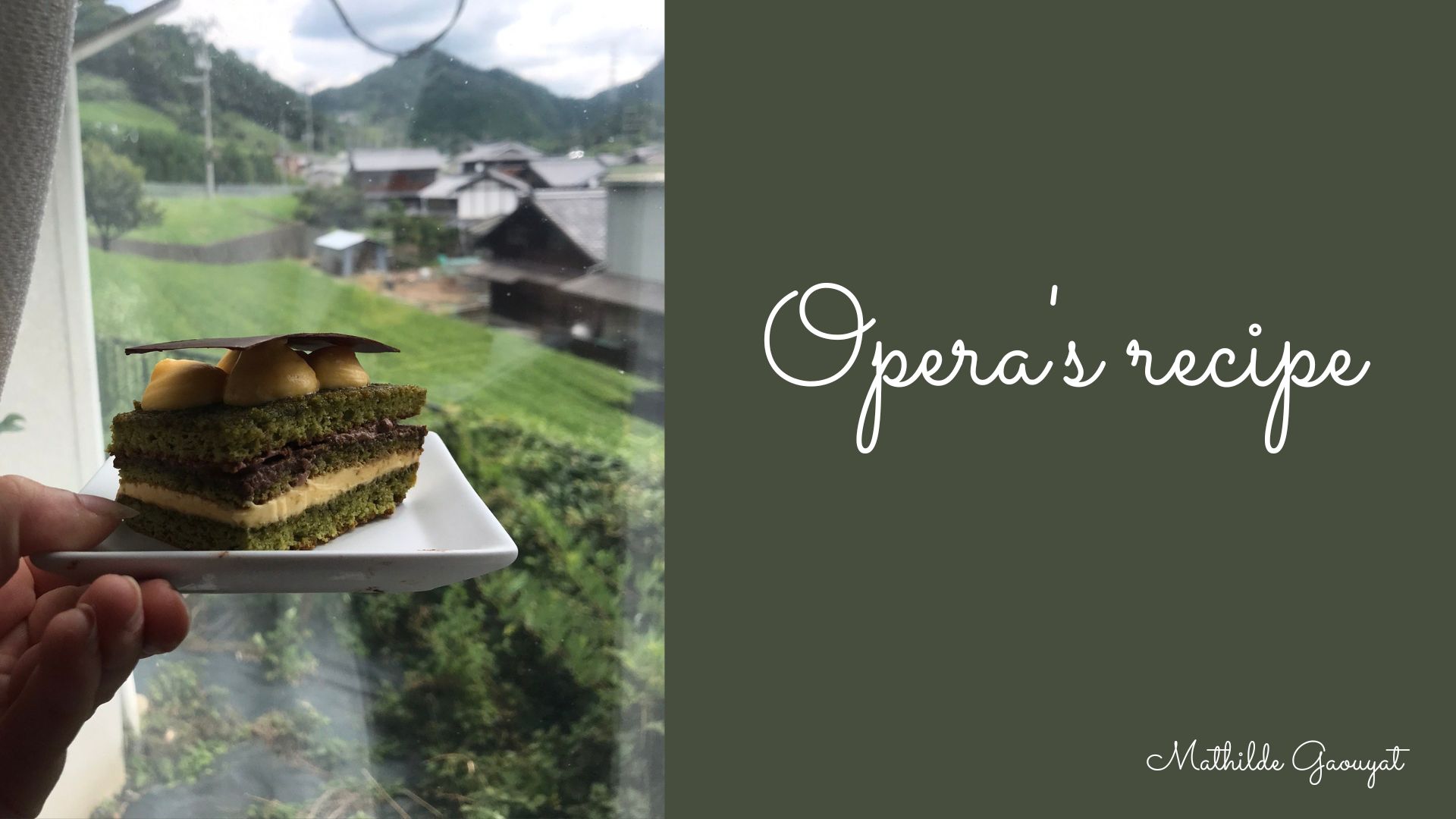 Opera's recipe - Kyoto Obubu Tea Farms